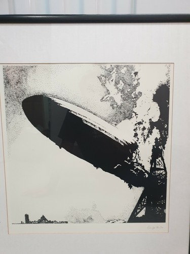 Led Zeppelin 1 Artist (plate) Signed Lithographic Print 1990 | eBay