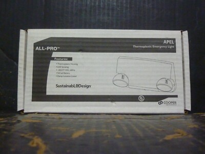 All-Pro APEL 12408347 Thermoplastic LED Emergency Light | eBay
