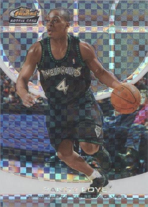 2005-06 Topps Finest - 2006-07 Rookie Randy Foye #146 X-Fractor /249 ...