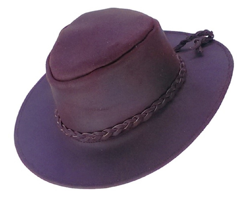 MOUNTAIN MAN RONDEZVOUS JEREMIAH JOHNSON HAT TRAPPER HUNTER LEATHER ...