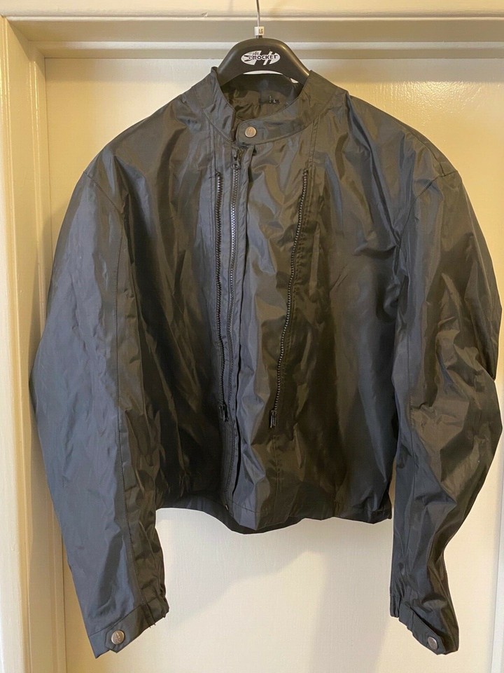 Joe Rocket Men's Black/Blue Mesh Motorcycle Jacket w/ Armor & Liner ...