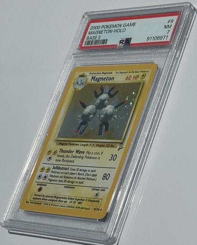 PSA 7 Magneton Base Set 2 English 9/130 Holo Foil 2000 | eBay