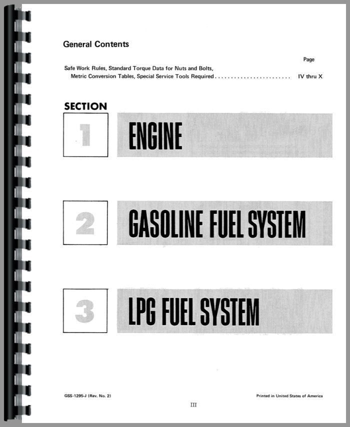 IH International C123 C135 C146 C153 Engine Service Repair Manual | eBay