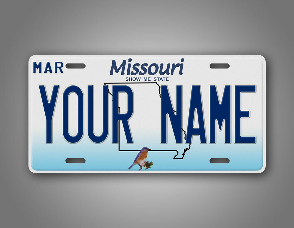 Custom Replica Missouri State License Plate | eBay