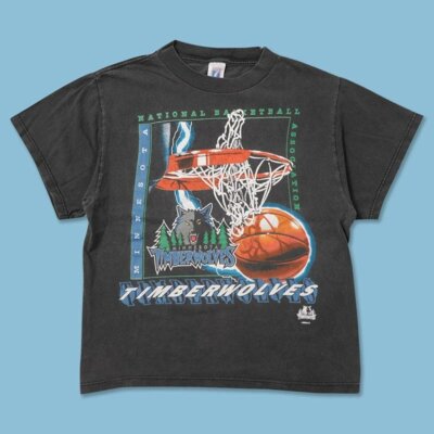 Minnesota Timberwolves Champions basic black Graphic T shirt vtg HN1882 ...