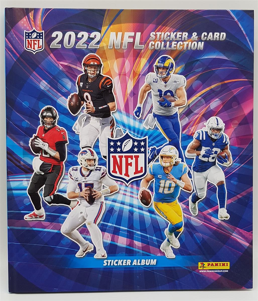 Panini nfl Football Sticker Album 2022 Hardcover | eBay