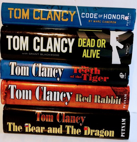 Tom Clancy Lot of 5 Hardback Novels 2000-2019 1st EDITIONS! | eBay