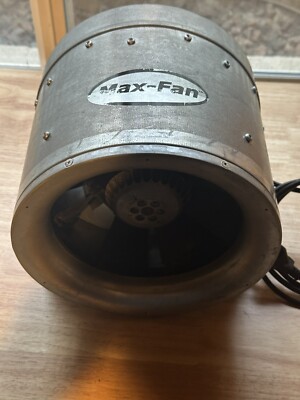 Can Fan 10 Inch Max Fan Model EL 010 E2 02 Hydro 1000cfm | eBay