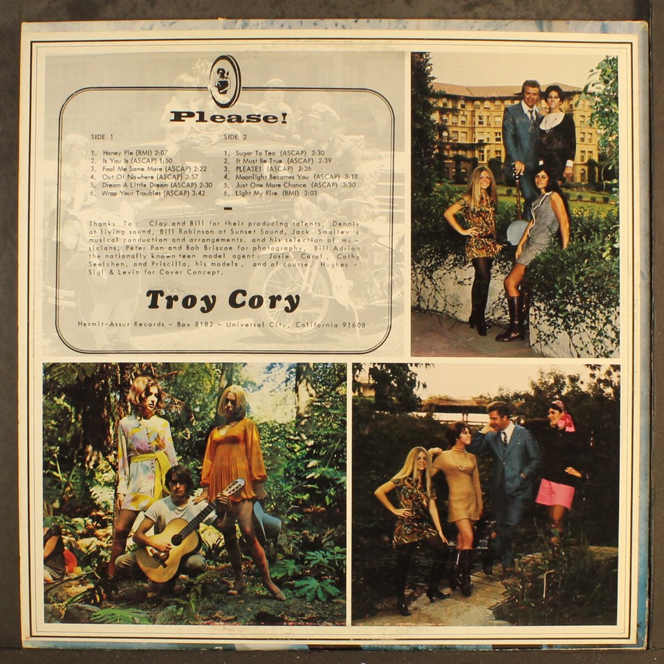 TROY CORY: please! HERMIT ASSUR 12" LP 33 RPM | eBay