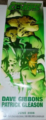 Green Lanterns Corps DC Comics Promo Poster - Dave Gibbons, Patrick ...
