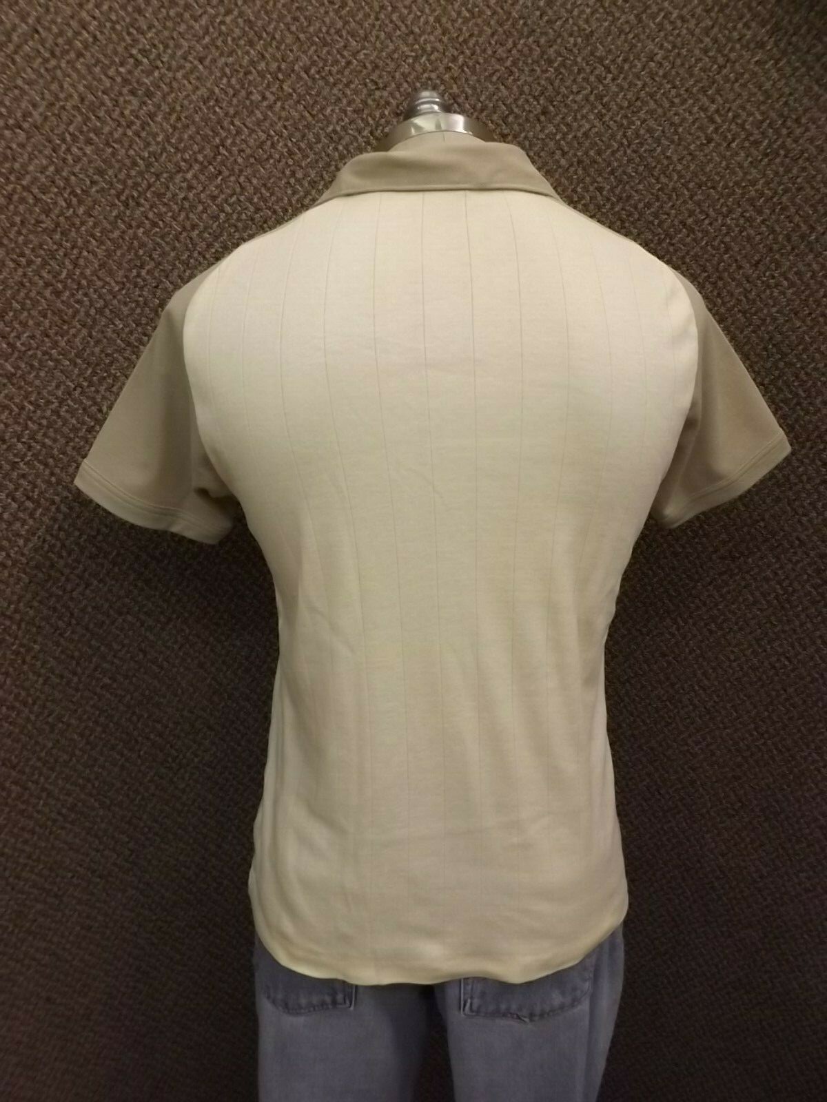 Vtg Mens L Jimmy Connors Robert Bruce Ivory Logo Chest Sporty Summer ...