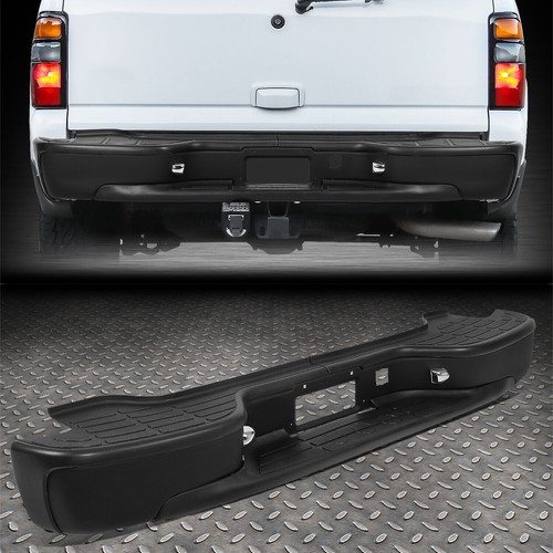 FOR 00-06 SUBURBAN 1500 2500 TAHOE YUKON XL MATTE BLACK STEEL REAR STEP ...