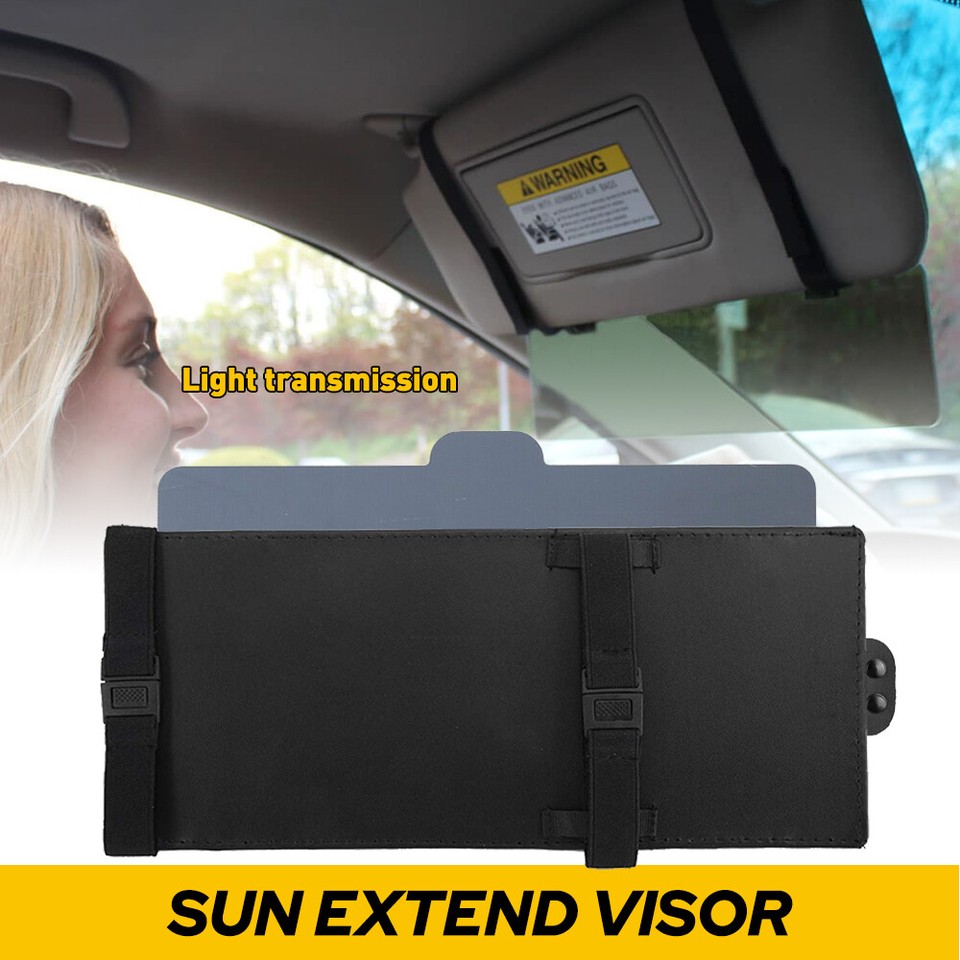 1 Polarized Sun Visor Car Sun Visor Extension Side Sunshade Anti-Glare ...