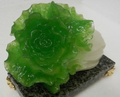 Home Decoration Jade Buck Choy Antique Reproducton Antique Treasure ...