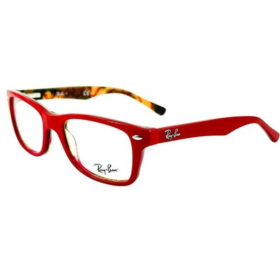 Ray Ban Jr RB1531 Unisex Plastic Eyeglass Frame 3804 Red On Texture Red ...