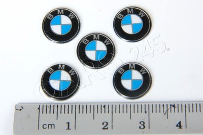 Genuine BMW E60 E61 E63 E64 E81 E82 Key Emblems x5 11mm 5pcs OEM ...