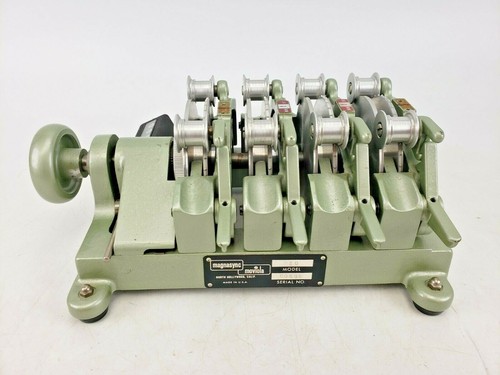 Vintage Magnasync Moviola Model SZD 16mm Film Synchronizer 4-Gang ...