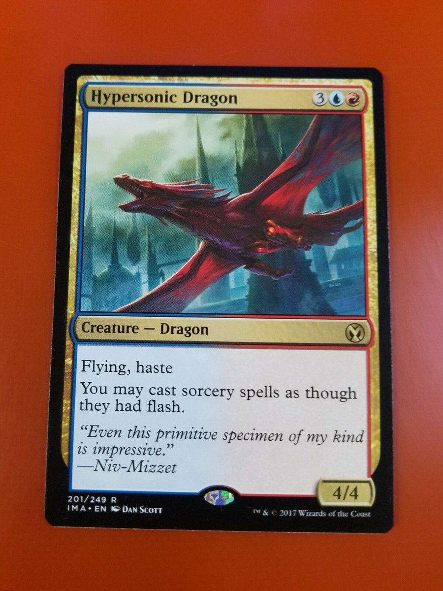 Magic The Gathering Hypersonic Dragon