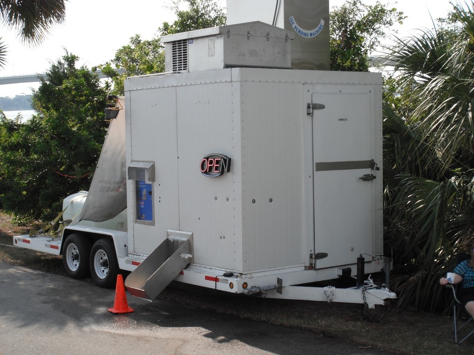 Mobile, Automated, Self-bagging, Ice Vending Machine | eBay