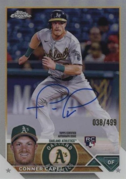 2023 Topps Chrome - Rookie Autographs Refractor #RA-CCL Conner Capel ...