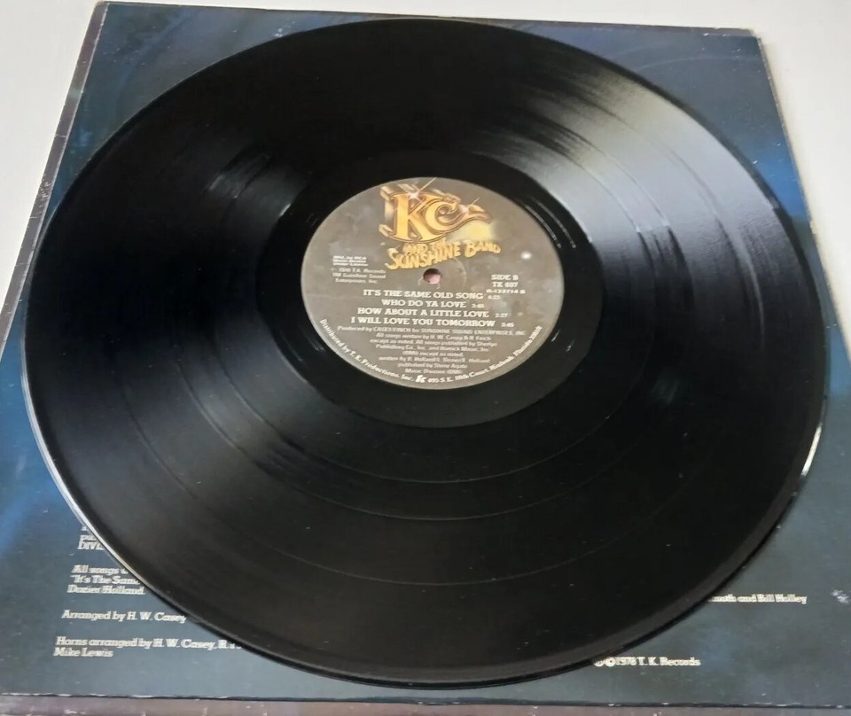 KC & The Sunshine Band - Who Do Ya Love Vinyl LP - 1978 T.K. Records Plays Great | eBay