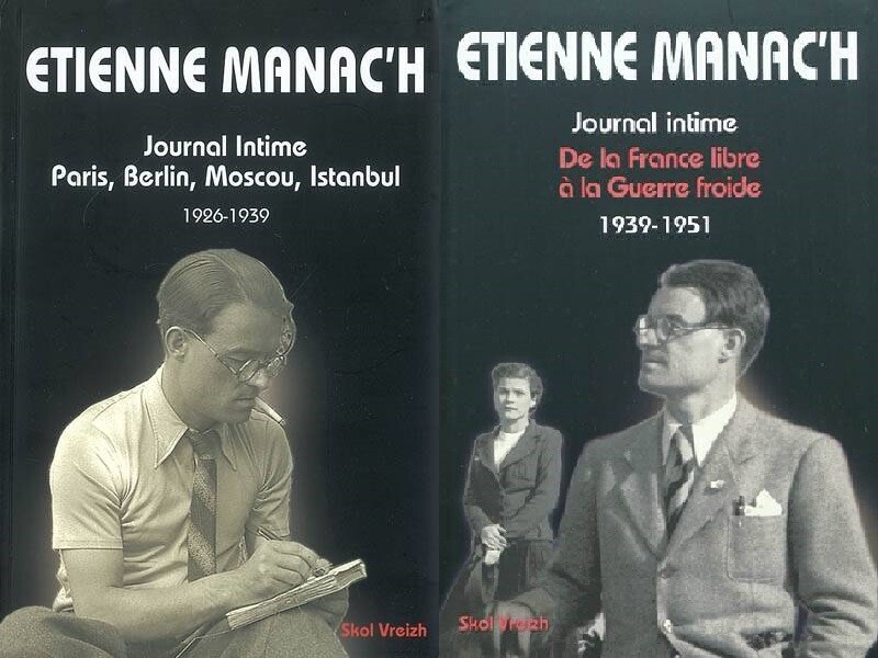 Lot complet Journal intime 1 & 2 Etienne Manac'h 1926 - 1951 Bretagne WW2 | eBay