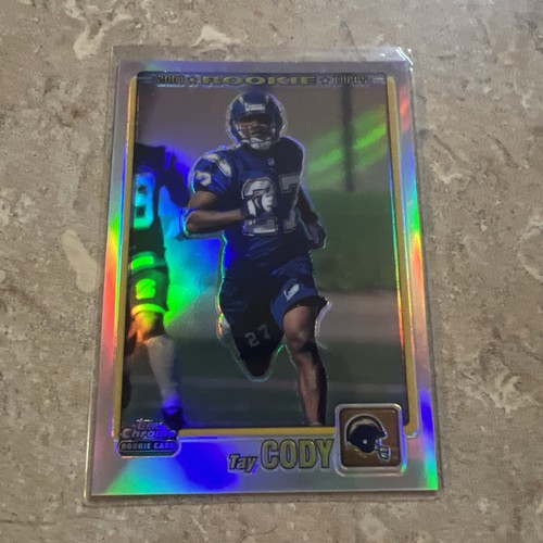 2001 Topps Chrome TAY CODY #284 Rookie RC Refractor SP #/999 San Diego ...