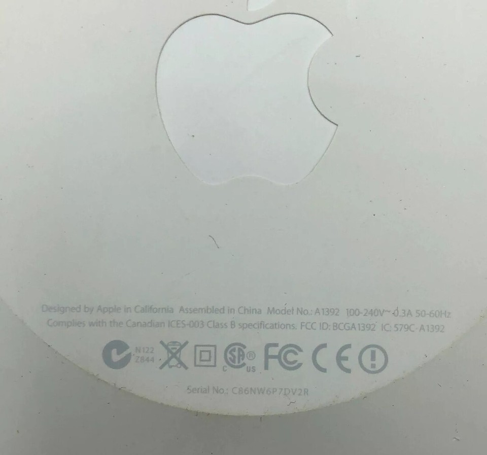Genuine Apple AirPort Express Station A1392 Wifi Modem 2nd Generation ...