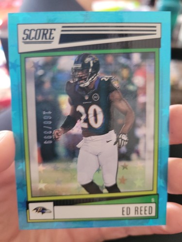 2022 Panini Legacy - Legends Blue #110 Ed Reed /50 | eBay