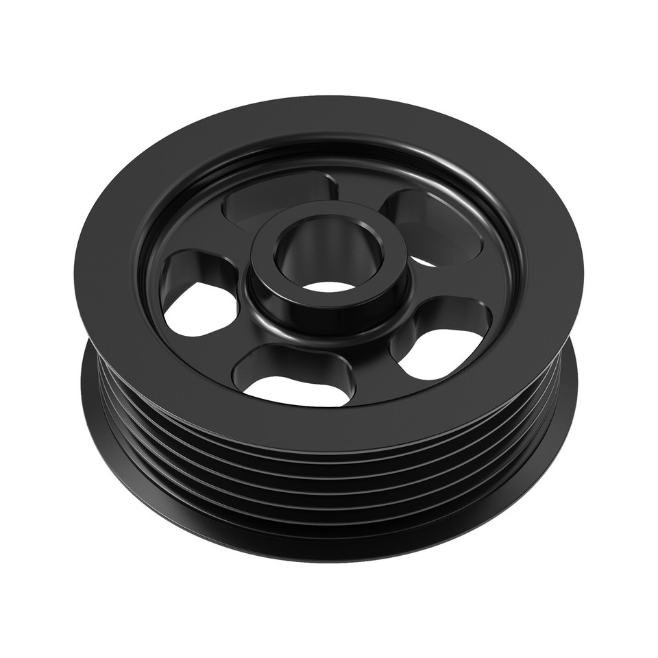 LS 3" OD Billet Aluminum Overdrive 6 Rib Alternator Pulley For LS1 LS2 ...