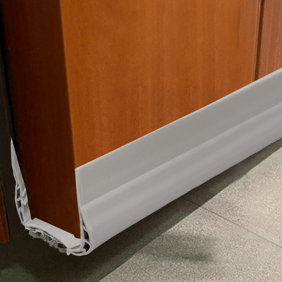 PVC Door Bottom Seal Strip 93cm for Dust and Wind Protection Easy to ...