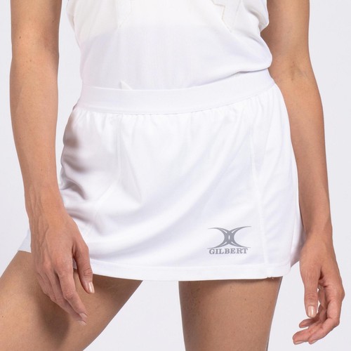 Gilbert Netball Skort - Ladies Sports Skort Blaze White Size: 6-20 Free ...
