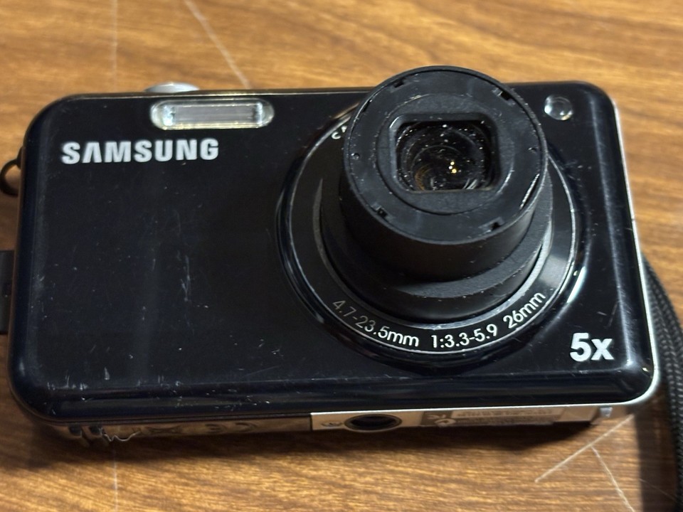 Samsung PL Series PL120 14.2MP Digital Camera - Black TESTED/WORKING ...