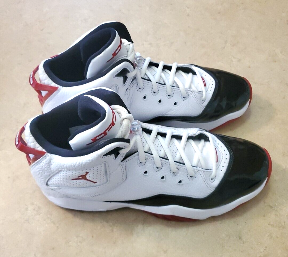Nike Air Jordan B’Loyal White Varsity Red Black Mens Size 11 (315317 ...