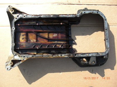 2000 - 2006 MERCEDES S500 CL500 W140 M119 ENGINE UPPER OIL PAN ASSEMBLY ...