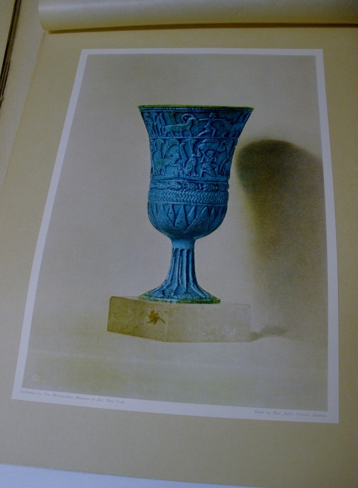 6 color prints Max Jaffe Series VII Egyptian Faience 1928 Metropolitan ...