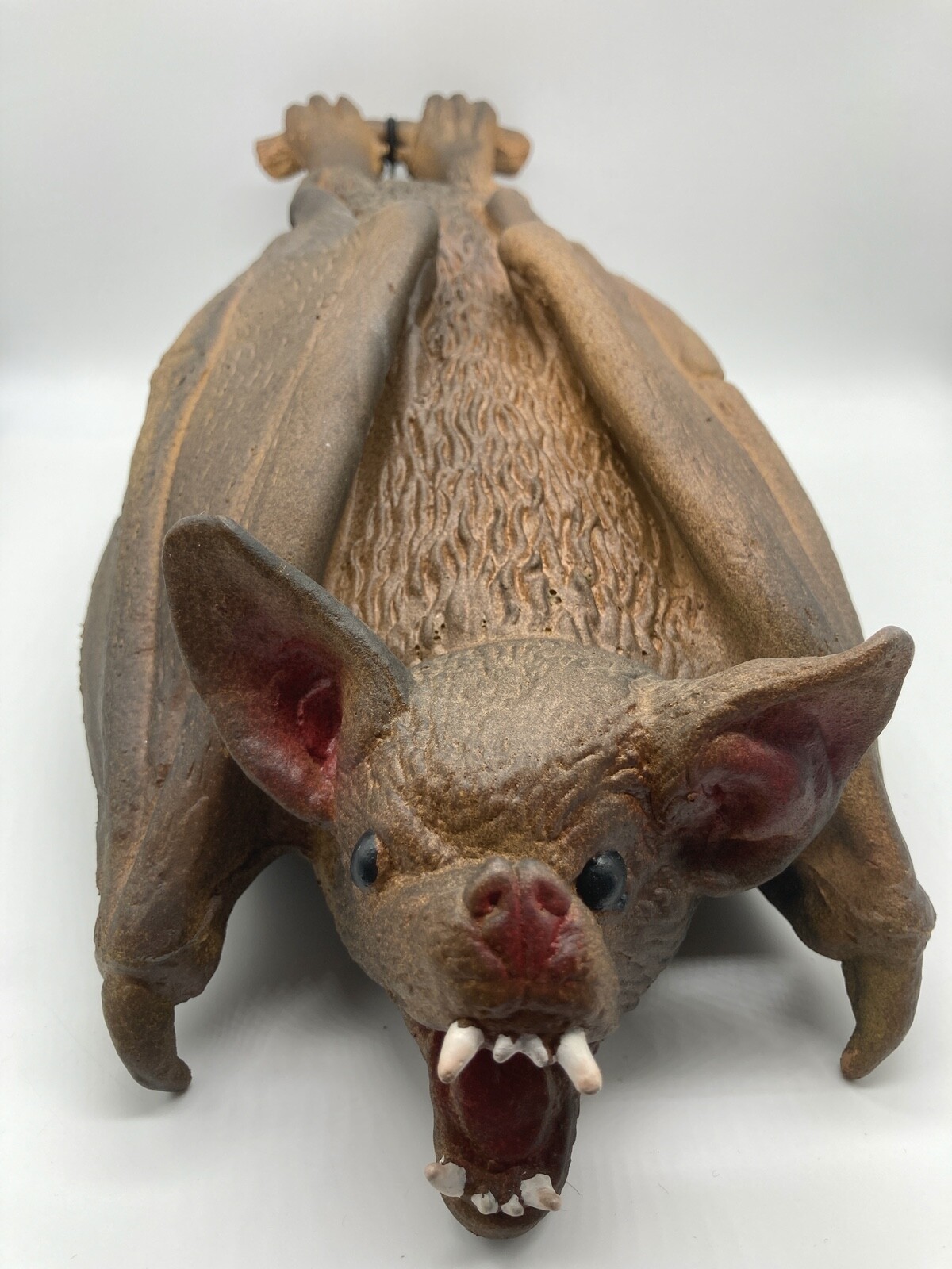 Vintage Halloween Vampire Bat Jiggler Rubber Dracula Horror Scary Toy ...