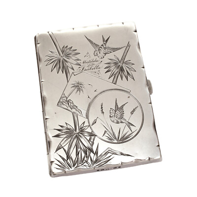 Victorian Aesthetic Sterling Necessaire with Notebook & Pencil Calling ...