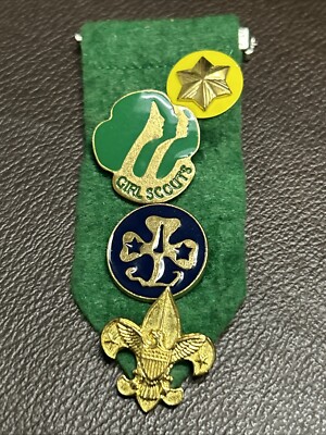 girl scout Brooch Pin | eBay