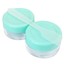 12PCS 10G/10ML Makeup Cream Cosmetic Green Sample Jar Containers with ...
