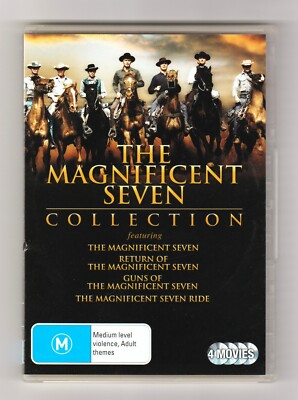 Magnificent Seven Collection DVD 4-Movies 4-Disc Set - Very Good ...