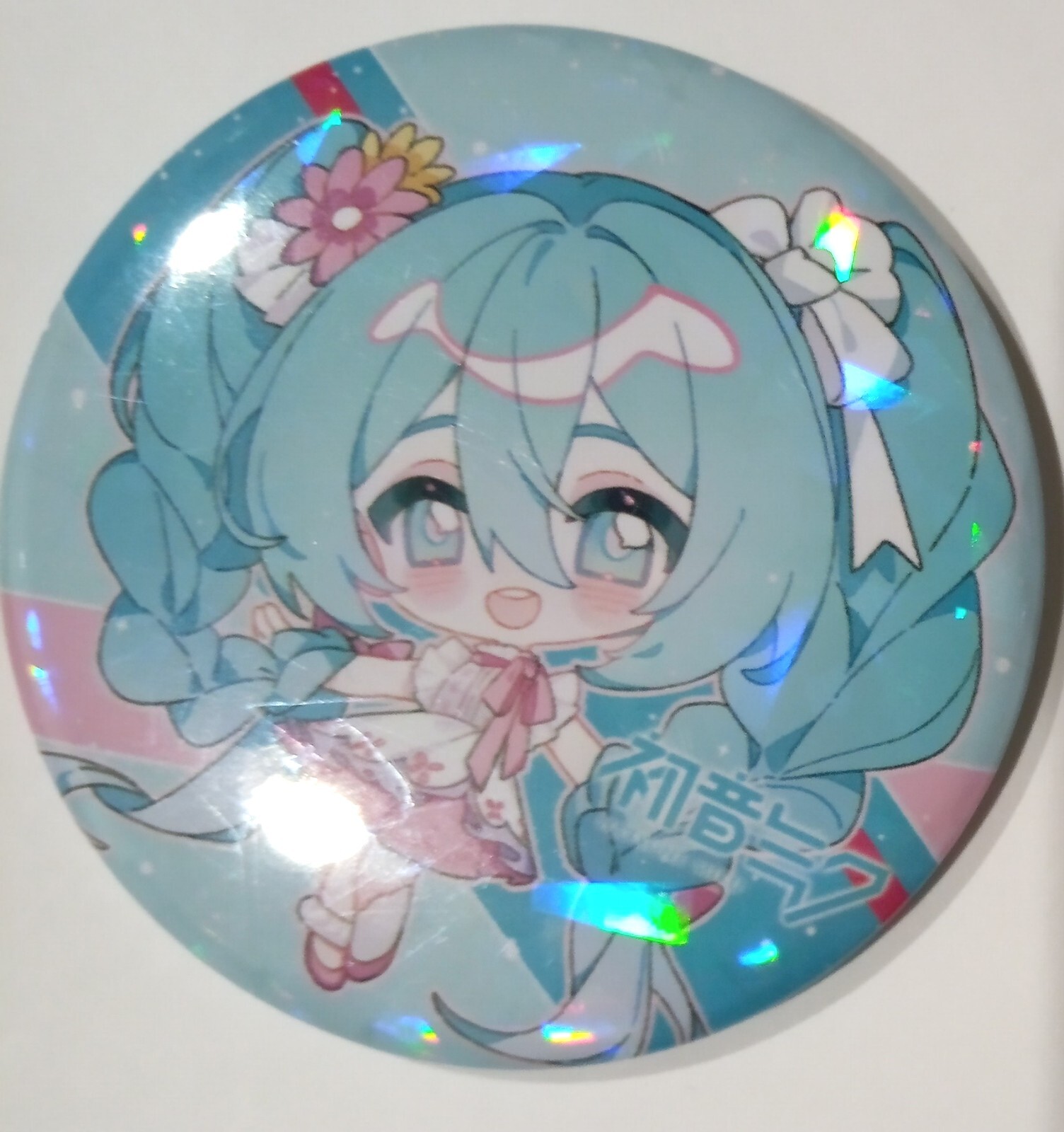 Japanese Manga vocaloid character *Hatsune Miku* pin badge | eBay