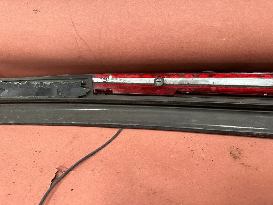BMW E34 525I 530I Rear Trunk Wing Spoiler W Stop Brake Light OEM 144K ...