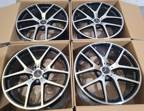 20 AMG WHEELS OEM MERCEDES BENZ GL550 GLS GL550 ML550 GL 20x9.5 2010 ...
