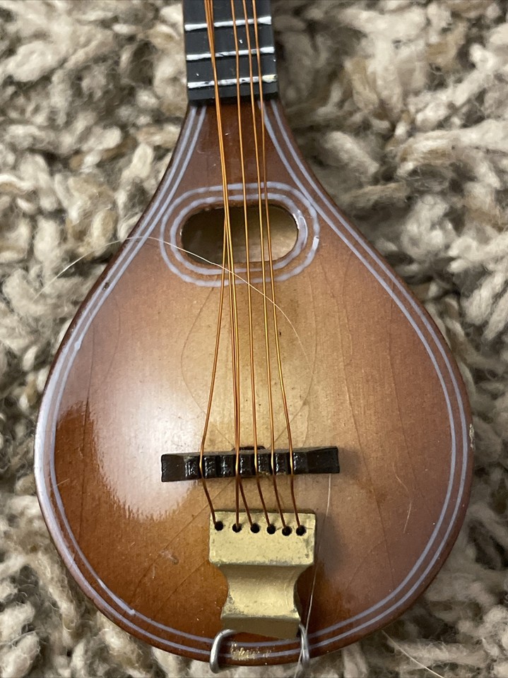 Mandolin Music Instrument Replica Christmas Ornament | eBay