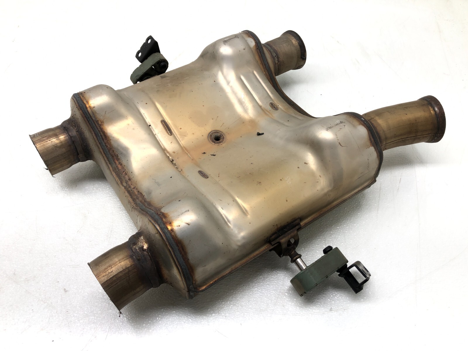 MERCEDES W166 Ml63 Ml550 AMG Sport Mid Pipe Exhaust Muffler Assembly ...