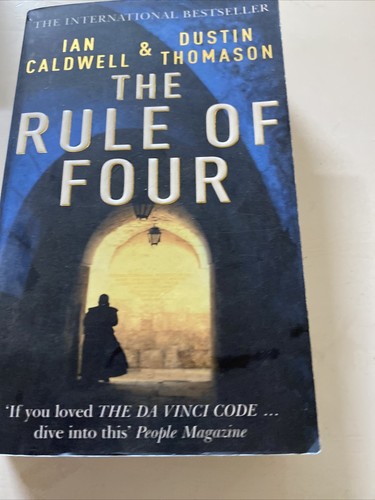 The Rule Of Four by Ian Caldwell, Dustin Thomason (Paperback, 2004 ...