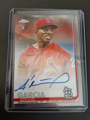 2019 Topps Chrome Adolis Garcia Rookie Auto. #RA-AG | eBay
