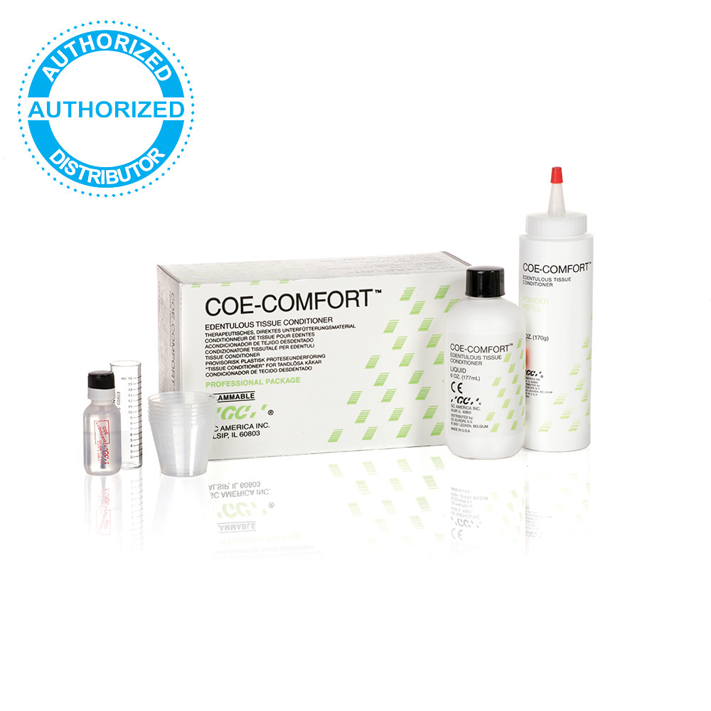 GC COE-COMFORT Self-Cure Chairside Edentulous Tissue Conditioner | eBay