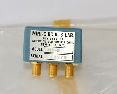 mini-circuits ZLW-2 Frequency Mixer 1-1000 MHz, Level 7, LO Power +7dBm ...